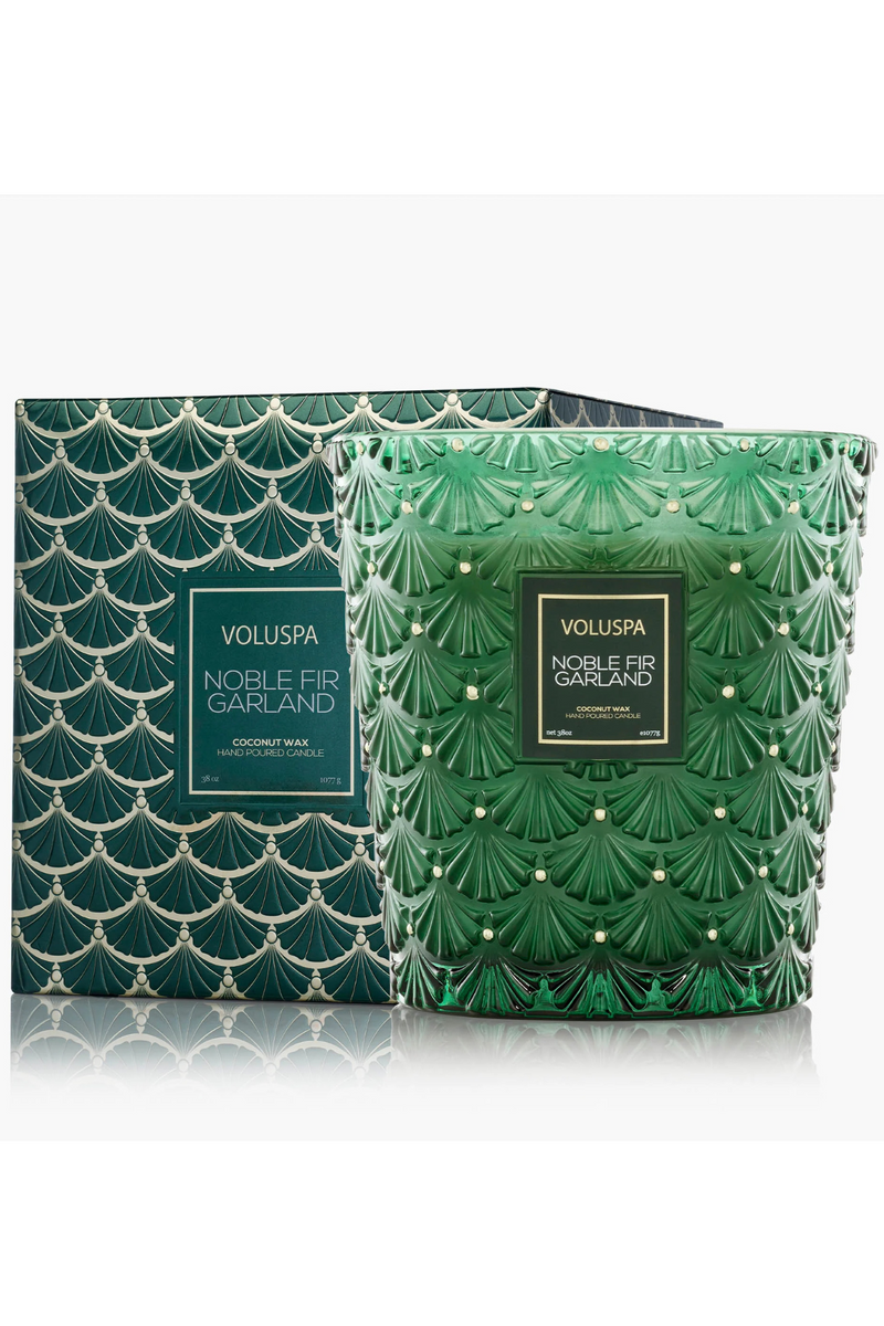 Noble Fir Garland 3 Wick – Edie Boutique