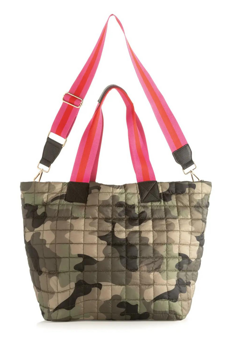 Shiraleah Ezra Travel Tote Camo – Edie Boutique