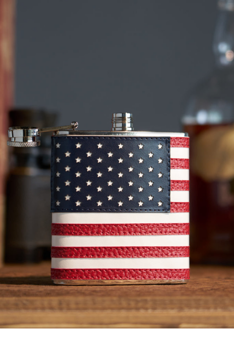 American Flag Flask – Edie Boutique