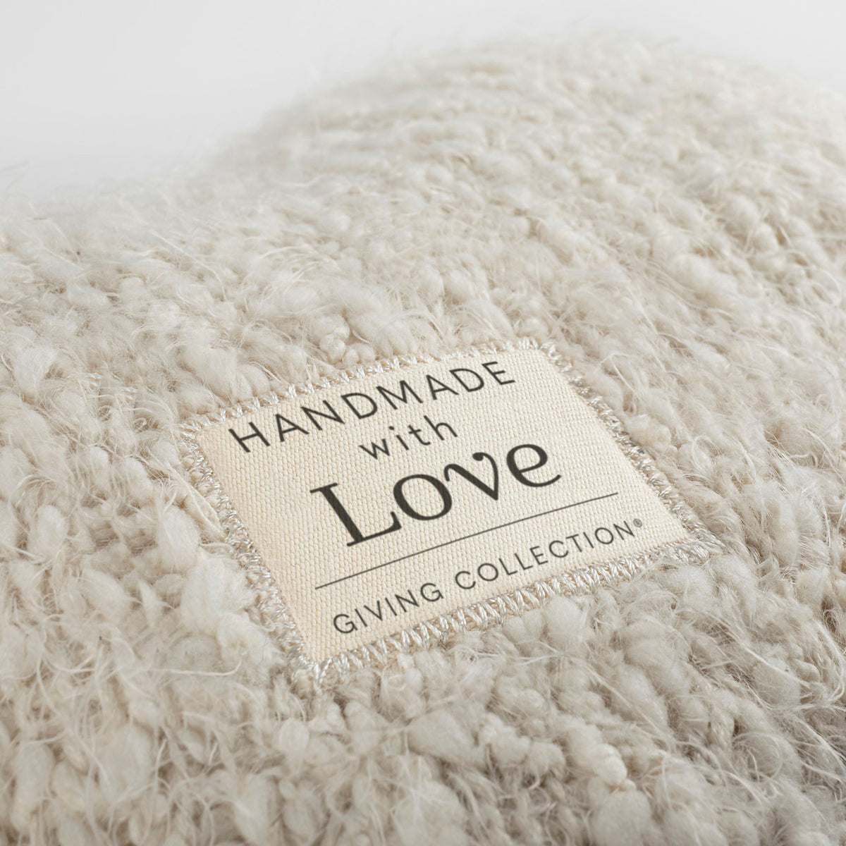 Cream Giving Heart Weighted Pillow – Edie Boutique